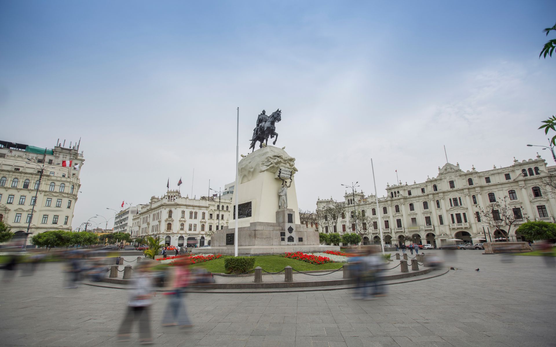 The Colonial and Republican Lima from Plaza de Armas to Plaza San ...